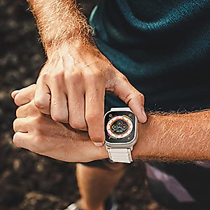 [3 Pack] Alpine Loop Compatible with Apple Watch Band 49mm 45mm 44mm 42mm 41mm 40mm 38mm, Sport Nylon Solo Loop Rugged Strap with Titanium G‑Hook for iWatch Utral/SE Series 8 7 6 5 4 3 2 1