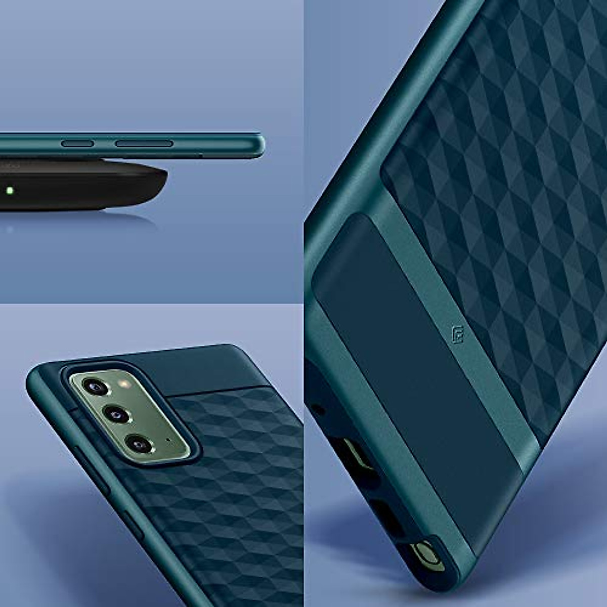 Caseology Parallax for Samsung Galaxy Note 20 Case (2020) 5G - Aqua Green