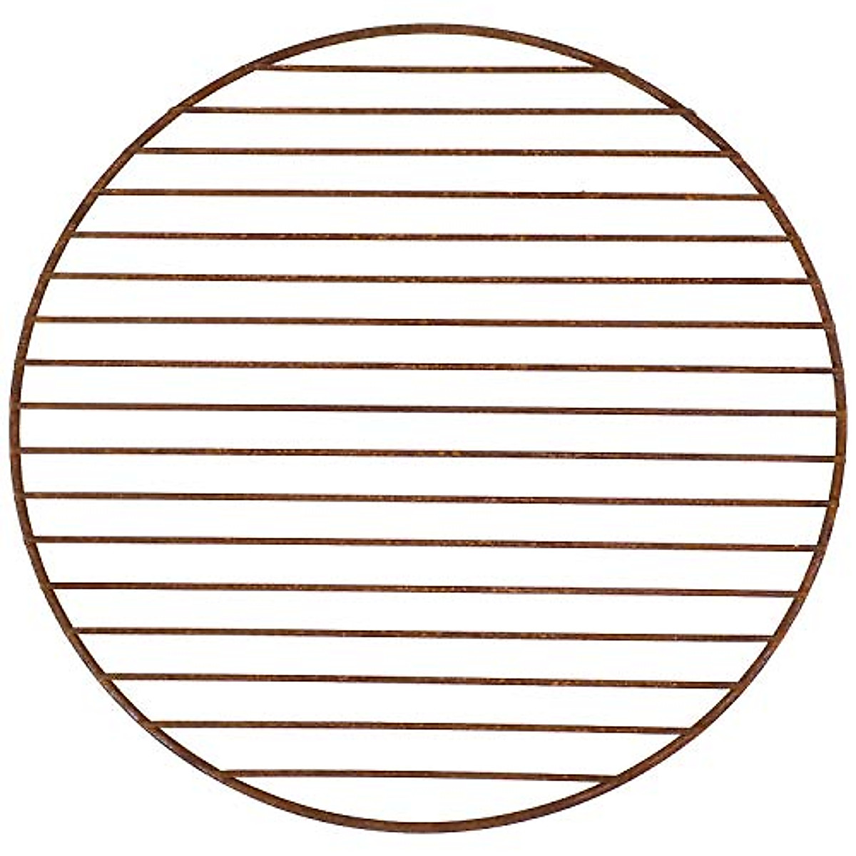 Sunnydaze Sante Fe 50-Inch Rustic Heavy-Duty Steel Chiminea with Rust Patina Finish - Wood Grate Included