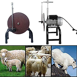 Coldwind Electric Goat Shears Scissors Grinding Machine 450W Sheep Clipper Blade Sharp-ener Shaving for Sheep Cattle Horse Dog Farm-450w
