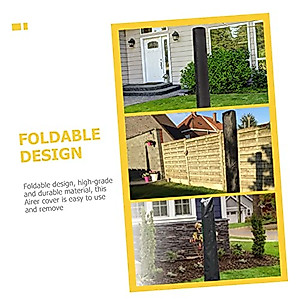 Alipis 3pcs Clothes Drying Rack Cover Clothing Drying Rack collapsable Drying Rack Black Zip up Drying Rack Protection Laundry Drying Rack Laundry Racks for Drying Clothes Umbrella Cover