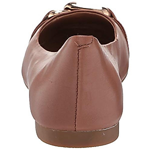 Aerosoles Women's Candice Ballet Flat, TAN Leather, 6