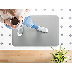 WeatherTech ComfortMat, 24 by 36 Inches Anti-Fatigue Comfort Mat, Stone Pattern, Grey