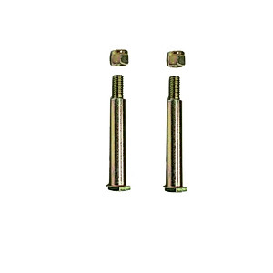 Thaekuns 137644,532193406,73930600,738-3056,712-04065 Replacement Wheel Shoulder Bolt with Lock Nut for Craftsman Poulan Husqvarna,MTD Cub Cadet(Set of 2)