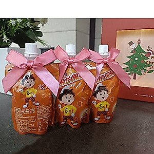 BeiLeiNiceHK 100 Pack Pink Twist Tie Bow, Pre Tied Bows,Christmas Satin Twist Tie Bows for Treat Bags,Packaging Bows for Candies and Apples, Pretied Ribbon Bows for DIY Decorations,Treat Bows