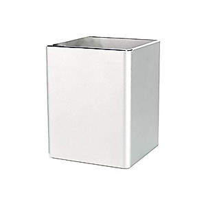 Metal Square Desk Pen Pencil Organizer Cup Storage Holder Aluminum Container Stationery Office School Supplies/for Holding Pencils, Pens, Highlighters, Markers, Scissors