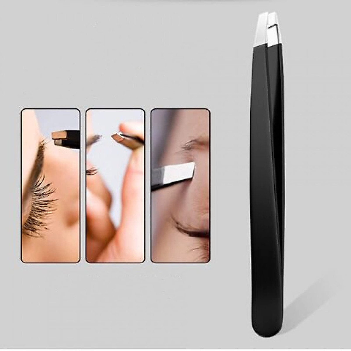 Eyebrows Tweezers Set Eyelash Extensions Tweezers Multi-purpose Professional Stainless Steel Tweezers,Great Precision for Facial Hair,Splinter and Ingrown Hair Removal Blackhead and Tick Remover,DIY