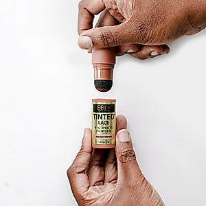 EBIN NEW YORK Tinted Lace Powder - Medium Brown, 1.2g | Long Lasting Formula Blends Seamlessly with Your Skin Tone