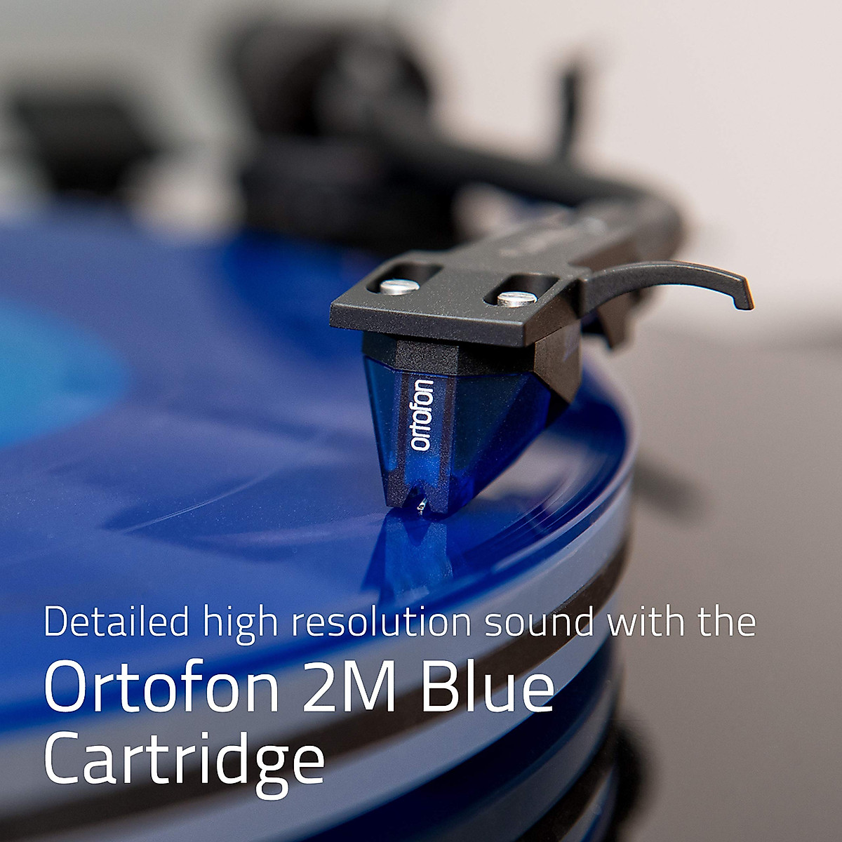 Fluance RT85 Turntable with Ortofon Cartridge, Acrylic Platter, Speed Control, and Vibration Isolation - High Fidelity Vinyl Record Player