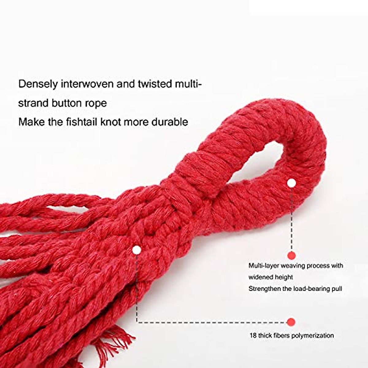 QUANYONG Outdoor Double 2 Person Garden Hammock Camping Hammock, Portable Tree Hammock with Outer Bag, Perfect for Camping Outdoor/Indoor Patio Backyard(Double,Rainbow)