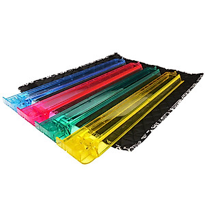 Linda Li American Mahjong Set Black Paisley Soft Bag - 166 Ivory Colored Engraved Tiles, 4 All-in-One Rack/Pushers