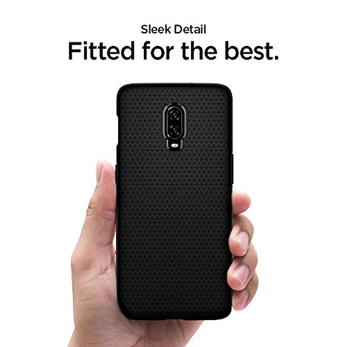Spigen Liquid Air Designed for OnePlus 6T Case (2018) - Black