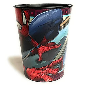 amscan Spiderman Webbed Wonder Favor Cup 16oz [Contains 12 Manufacturer Retail Unit(s) Per SKU# 421860