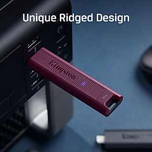Kingston DataTraveler Max Type-A 1TB High Performance USB Flash Drive USB 3.2 Gen 2 Up to 1000 MB/s Sliding Cap Design DTMAXA/1TB
