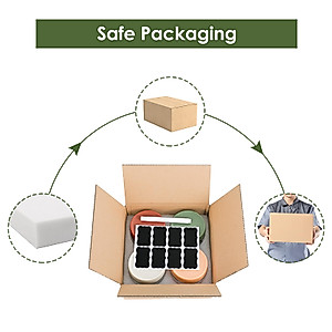 ZOEDO 10 OZ Glass Jar with Screw Lid,Wide Mouth Airtight Jar Overnight Oats Jars for Fruit, Salad,Spice, Candy, Jam, Seasoning,Meal Prep Containers,Canning Jar (4 Pack)