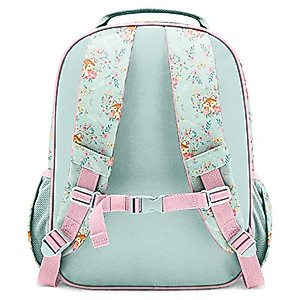 Simple Modern Toddler Backpack for School Girls | Kindergarten Elementary Kids Backpack | Fletcher Collection | Kids - Medium (15" tall) | Fox and the Flower