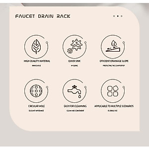 softness Sponge holder for kitchen, kitchen accessories, kitchen organizer, kitchen sink caddy, drying rack, soap, bathroom, quick drying, TPU, multicolors available (White)