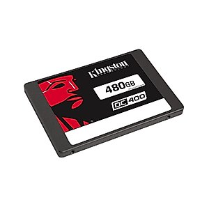 Kingston DC400 480GB 2.5” Solid State Drive - SEDC400S37/480G SATA 3.0 6GB/s