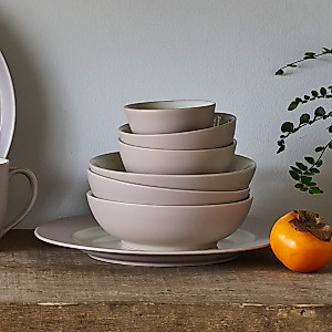 Noritake Colorwave Sand Bowl, Pasta, 10 1/2", 27 oz., Set of 4 in Cream/Sand