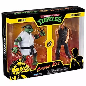 Teenage Mutant Ninja Turtles vs. Cobra Kai Raph vs. John Kreese 2 Pack