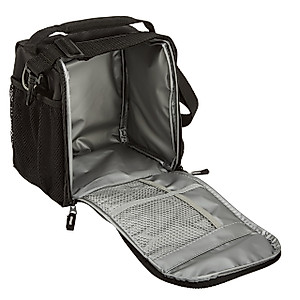 Rubbermaid LunchBlox Lunch Bag, Medium, Black Etch