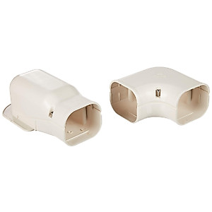 Senville SENLC-6M 20 Ft. Decorative Line Set Cover Kit for Mini Split Air Conditioners 3"