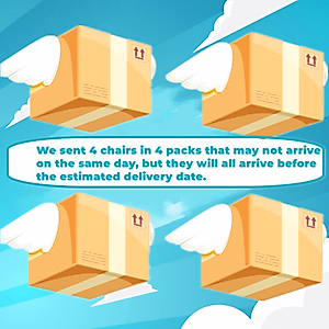 Psilvam Modern Adirondack Chairs Set of 4, Oversized Poly Lumber Fire Pit Chair, 350 Lbs Support Patio Chairs for Garden, Weather Resistant Adirondack Chair Looks Like Real Wood (4, White)