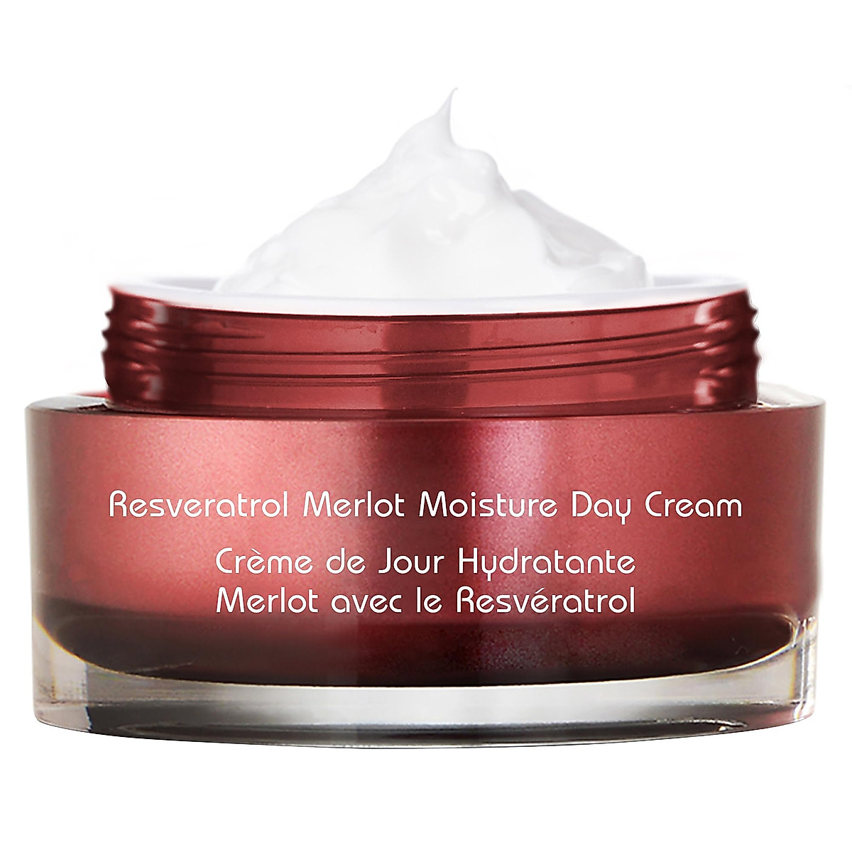 Vine Vera Resveratrol Merlot Moisture Day Cream Resveratrol Skin Care Face Moisturizer - Merlot Face Cream for All Skin Types Products for Anti Aging - 52 G / 1.83 Oz