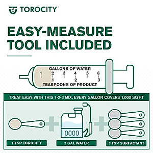 Torocity Turf Herbicide - Mesotrione Concentrate (8 oz) by Atticus (Compare to Tenacity) – Selective Weed Killer for Commercial and Residential Lawns – Pre and Post Emergent Control