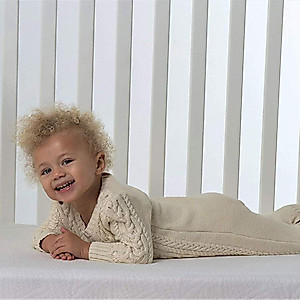 Bundle of Dreams Versatile 3-Inch or 5-Inch Non-Toxic Hypoallergenic Organic Cotton Mini Baby Infant Crib Sheet Protector (Mini Mattress Protector Only)