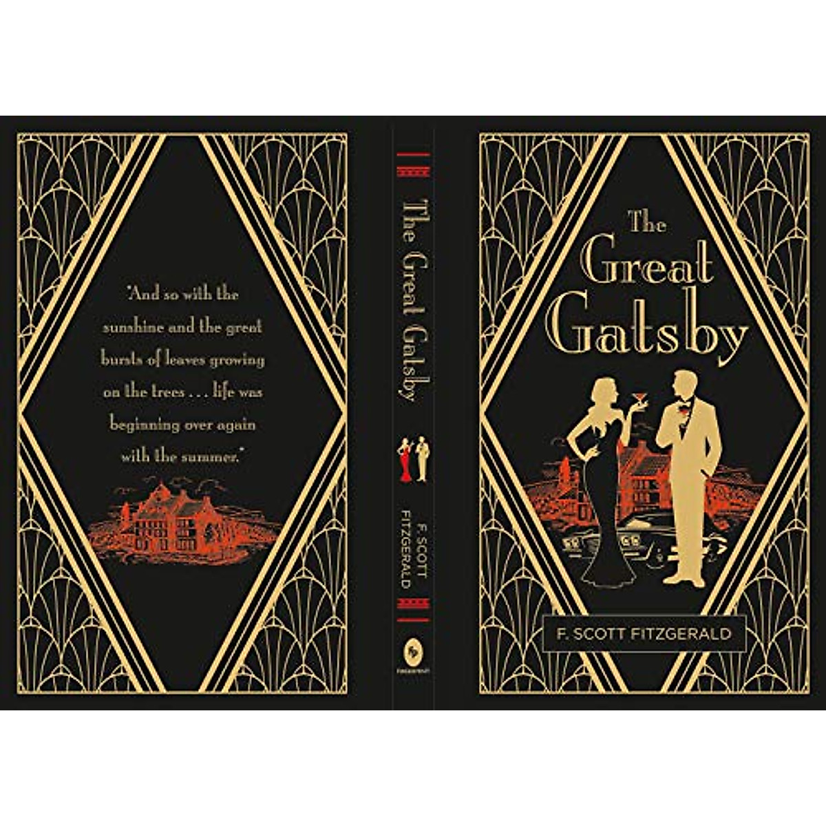 The Great Gatsby (Deluxe Hardbound Edition) (Fingerprint! Classics)