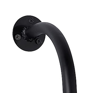 Deco 79 Wood 3 Shelves Wall Shelf, 38" x 10" x 39", Gray