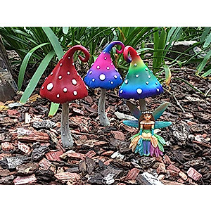 GlitZGlam Daisy The Gorgeous Miniature Fairy for Your Fairy Garden/Miniature Garden