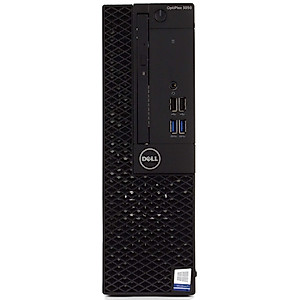 Dell Optiplex 3050 Desktop Computer PC, Intel Quad-Core i5, 500GB HDD Storage, 8GB DDR4 RAM, Windows 10 Pro, DVD, WiFi, New 24in Monitor, Wireless Keyboard and Mouse (Renewed)