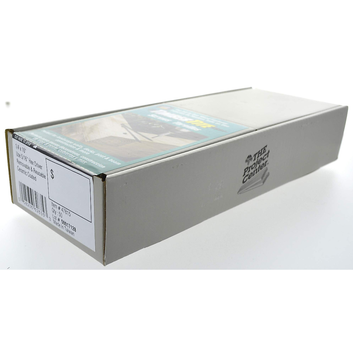 The Hillman Group 47815 TimberTite Landscape Screw, 1/4" x 10", Black, 50 Pieces