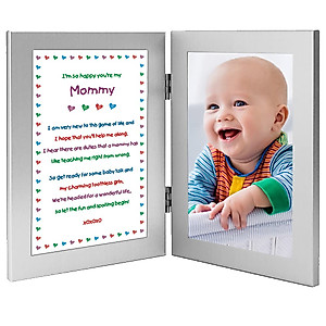 Sweet Mommy Gift from Newborn, New Mom Frame, Add 4x6 Inch Photo