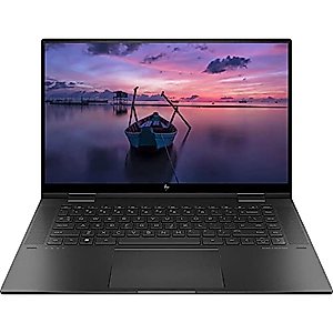 HP 2023 Newest Envy x360 2-in-1 Laptop, 15.6 inch FHD Touchscreen Display, AMD Ryzen 5 5625U Processor, 8GB RAM, 256GB SSD, Backlit Keyboard, Wi-Fi 6E, Bluetooth, Windows 11 Home, Bundle with JAWFOAL