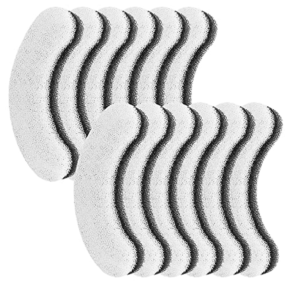 MyfatBOSS Cat Water Fountain Filter Compatible with WF050 WF100 Cat Fountain, Pet Fountain Filter Replacement Cat Water Filter for Clear Cat Water Fountain, 12 Packs