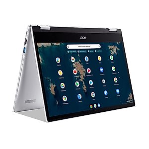 acer CP314-1H-P9G7, CP314-1H-P9G7 2 In 1 Laptop Computers 4GB / 128GB / 14 HD Silver, Plateado