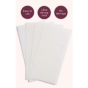 Glam Seamless Single Sided Tape for Hair Extensions, Replacement Tape for Tape in Hair Extensions - 36 Tabs Pack