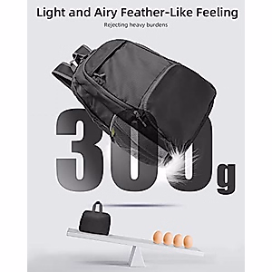 MULISOFT 30L Travel Packable Backpack, Foldable Hiking Backpack for Men & Women, Water-Resistant Lightweight Backpack for Camping, Outdoor, Cycling, Daypack with 8 Compartments