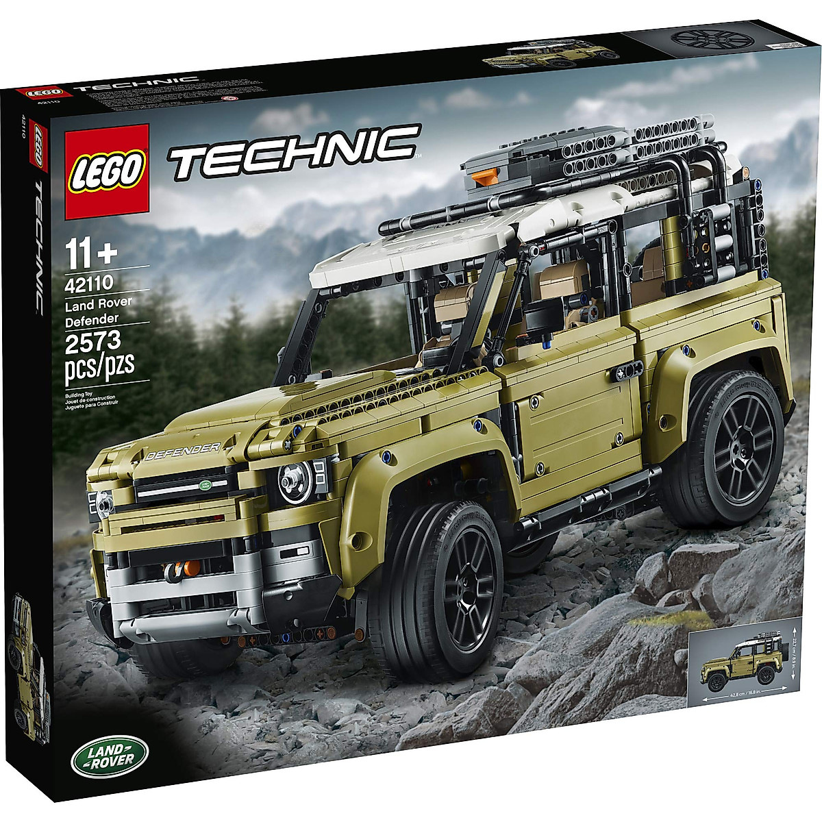 LEGO Technic Land Rover Defender 42110 Building Kit (2573 Pieces)