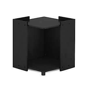 Furinno Peli Multipurpose End Table with Storage, Americano, Cube