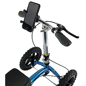 KneeRover Universal Deluxe Phone Holder Mount Designed for Knee Scooters