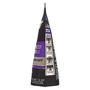 Tomcat Mouse Killer Refillable Bait Station with Advanced Formula Bait, 1 Station and 12 Poison Block Refills