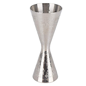 30ml 45ml Beautiful Stainless Steel Jigger with Scale Drink Wine Measuring jigger for bartending Cup Bar Accessories Pourer Measuring Tool
