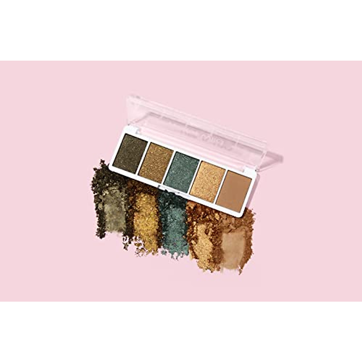 wet n wild Color Icon Eyeshadow Makeup 5 Pan Palette, My Lucky Charm, Matte, Shimmer, Metallic, Long Wearing, Rich Buttery Pigment, Cruelty Free