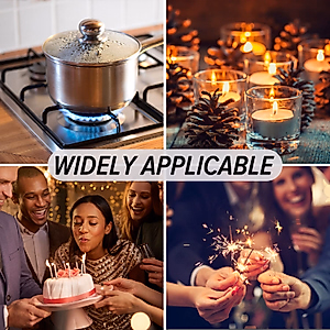 Flahonka Electric Arc Long Lighter, Retractable Cool Lighter with A Length of 11.4in-27.55in, Rechargeable Long Neck Lighter Extra Long Lighter for Candles Kitchen Fireplaces Fire Pits (Silver)