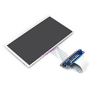 7 inch IPS 1024x600 Display LCD DPI Interface no Touch Supports Raspbian Ubuntu OSMC Compatible with Raspberry Pi 2B/3B/3B+/4B/Zero/Zero W @XYGStudy