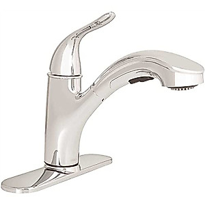 Moen Brecklyn Single-Handle Pull-Out Sprayer Kitchen Faucet with Power Clean in Chrome
